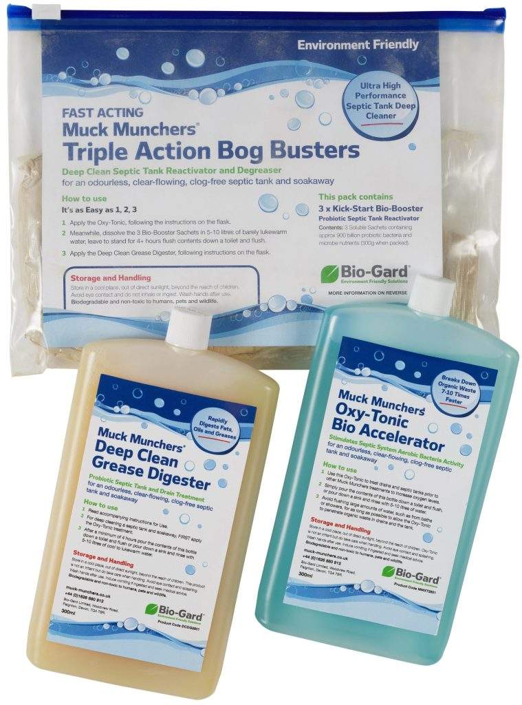 Septic Tank Shock Treatment | Triple Action Bog Busters